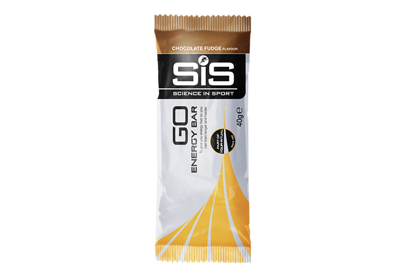 SIS GO Energy Bar choklad fudge 40g | TCMcykel.se
