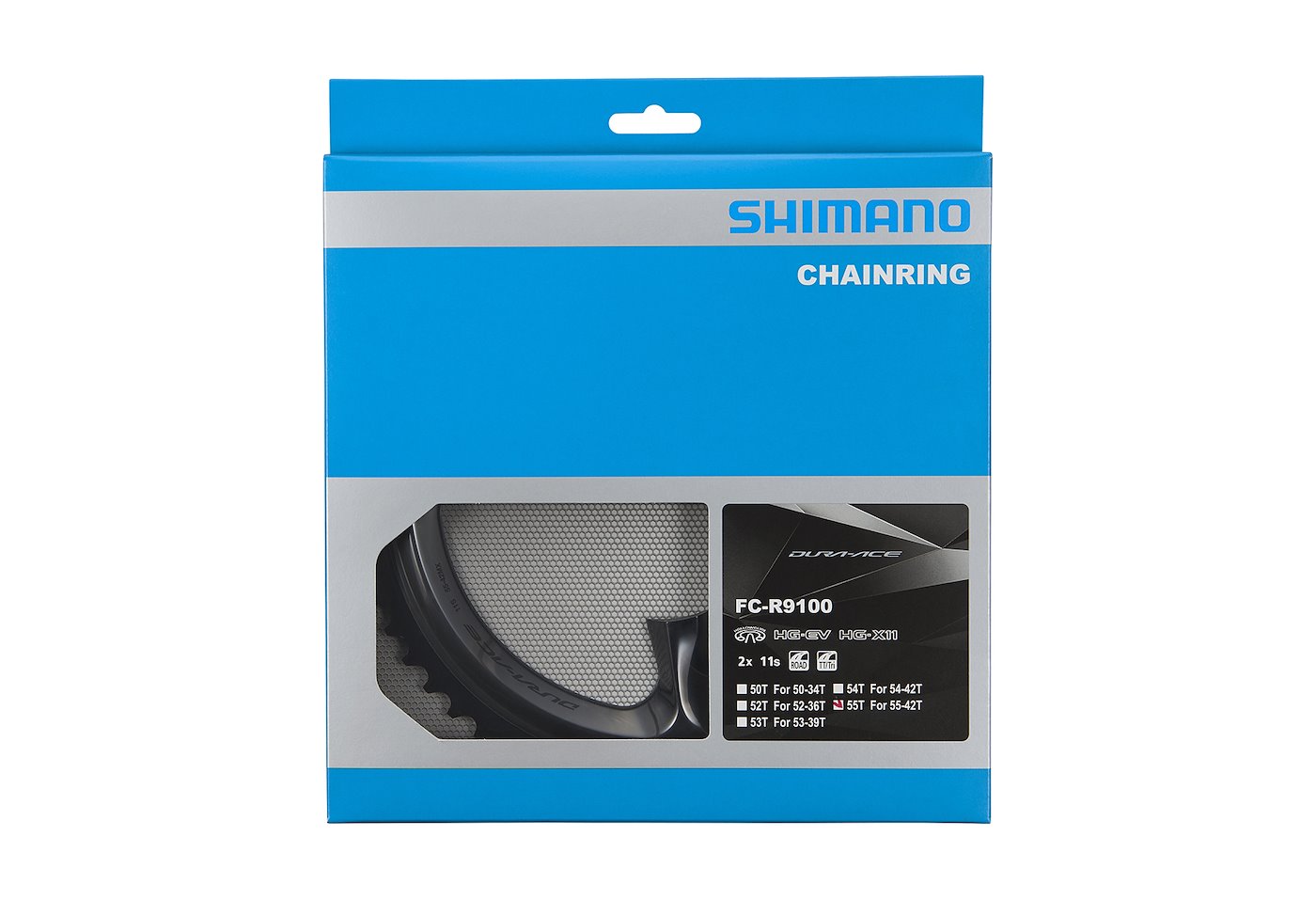 Shimano Kedjedrev för R9100 Dura-Ace 55T-MX för 55-42T | 2x11 | TCMcykel.se