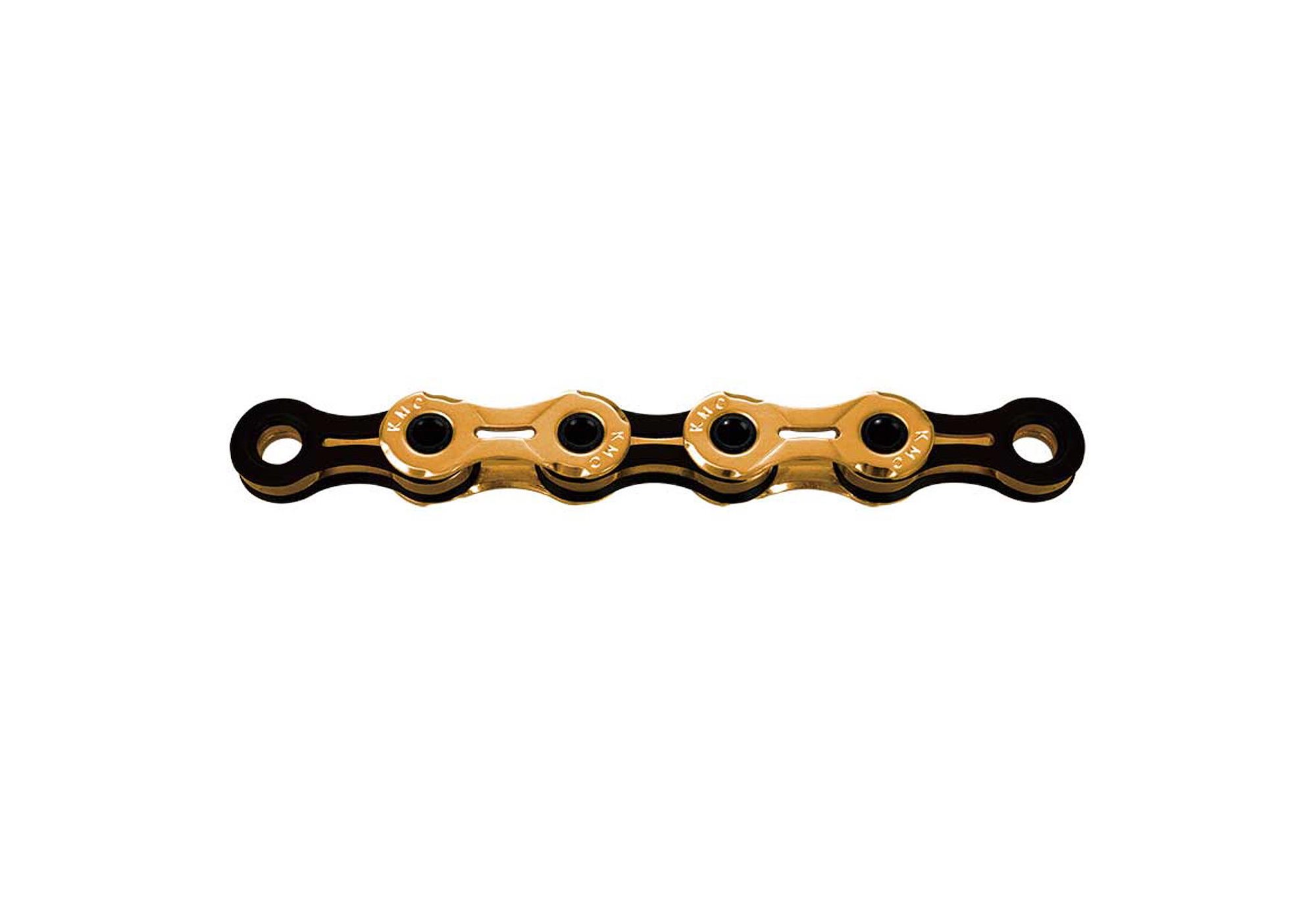 KMC X11SL Ti-N Gold/black, Titanium Nitride coating 11 speed | 118 ...