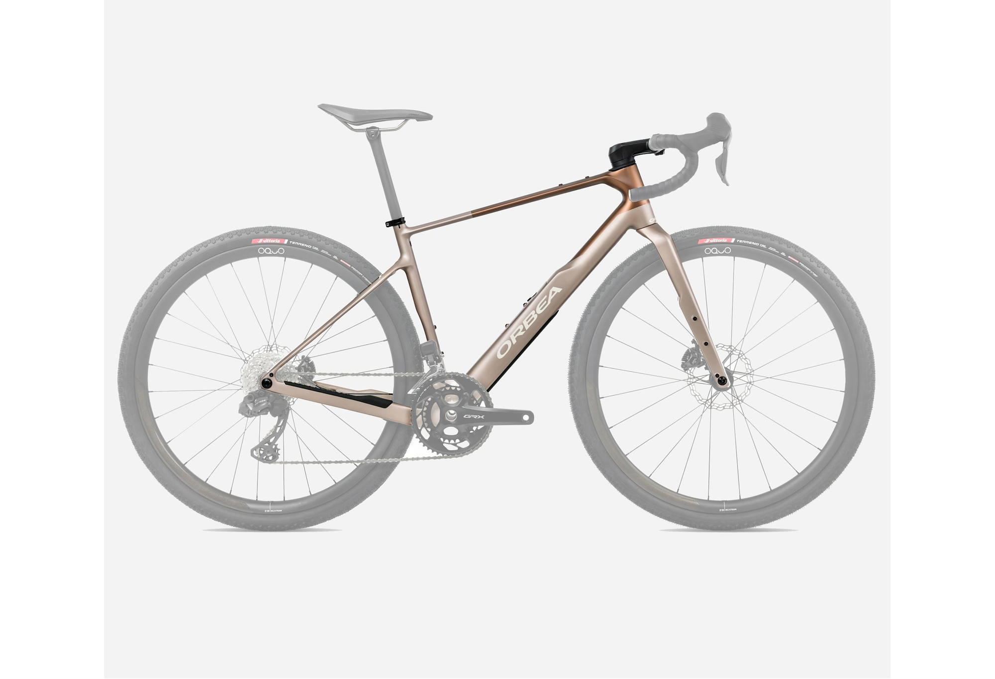Orbea Terra OMR Frameset | Ramset | Nickel-Metallic Cinnamon | TCMcykel.se