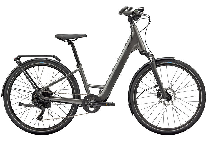 Cannondale Mavaro Neo SL 1 Low Step | Elcykel lågt insteg | Smoke Black ...