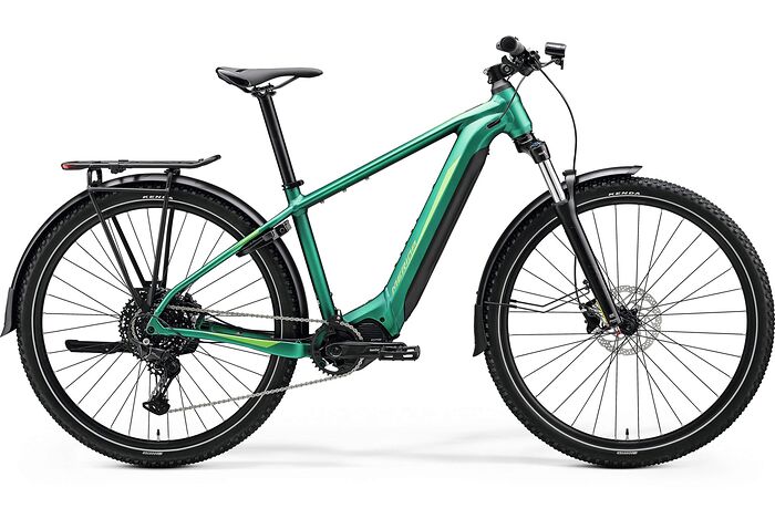 Merida eBig.Nine 400 EQ | Elcykel | Matt Evergreen/Green | TCMcykel.se