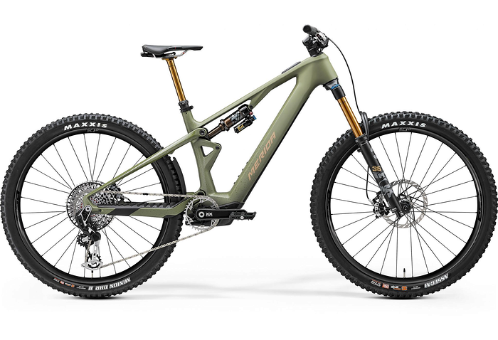 Merida eOne-Sixty SL 10K | Silk Anaconda Green/Brown Dots | TCMcykel.se