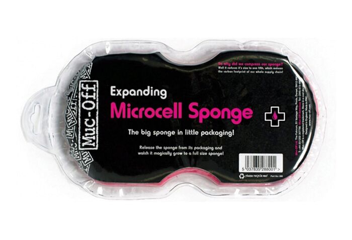 Muc-Off Expandning Microcell Sponge | Expanderande tvättsvamp | TCMcykel.se