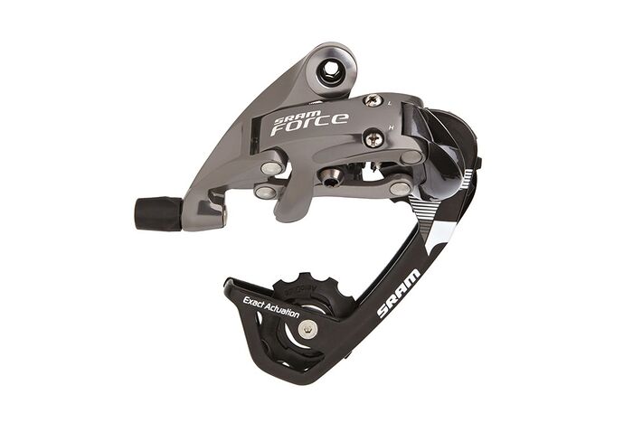 SRAM Force WiFLi 10-speed Medium Cage Rear Derailleur Grey | Bakväxel ...