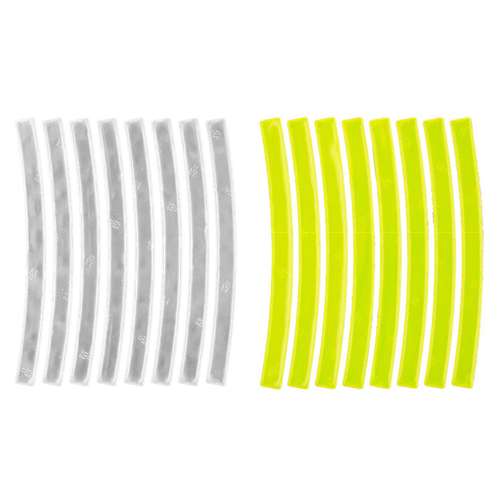 Klistermärken Reflex på karta | 16-pack | TCMcykel.se